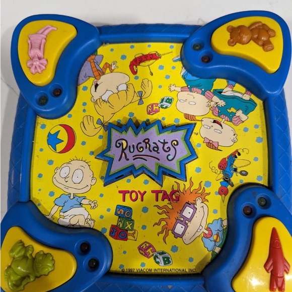 Nickelodeon | Toys | Vintage Nickelodeon Rugrats Toy Tag Tiger ...